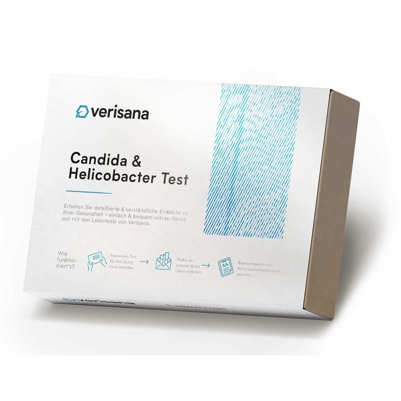 Candida & Helicobacter Test | Stool Test Plus Tongue Swab for Candida ...