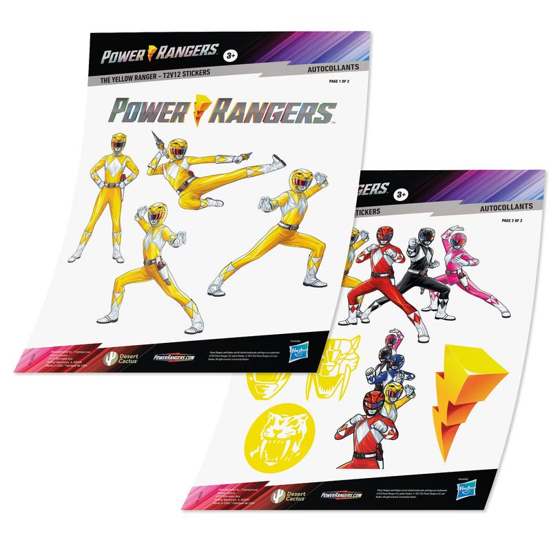 Desert Cactus Power Rangers Sticker - 11 Vinyl Decal Laptop Water ...