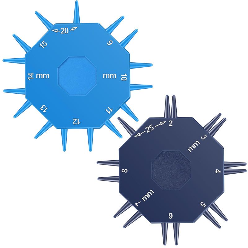 DoubleFill 2 Pcs 2 Point Discrimination Tool 2-Point Touch ...