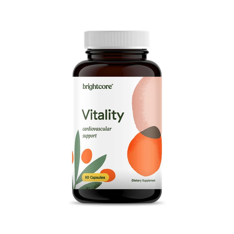 Brightcore Nutrition Vitality Capsules, Rich in Magnesium and CoQ10, 90 ...