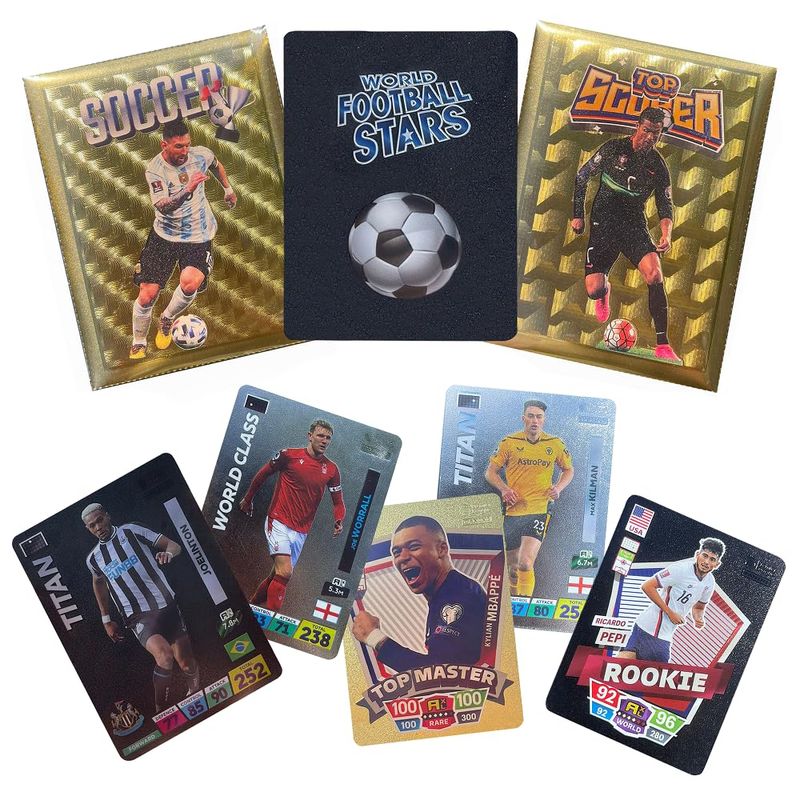 Generic 2024 Euro Soccer Cards - 33 Unique Greatest Soccer Player Cards ...