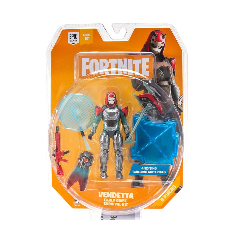 Fortnite Early Game Survival Kit 1 Figure Pack, Vendetta - Online ...