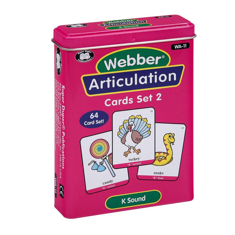 Super Duper Publications | Articulation K Sound Fun Deck | Vocabulary ...
