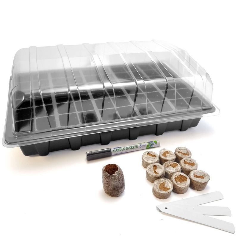 Elixir Gardens Reusable Propagator Kit Seedling Germination Starter ...