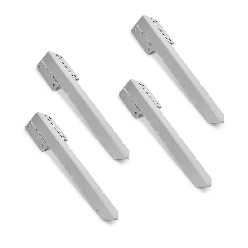 Small Straight/Corner Adjustable Galvanised Light Duty Decking Edging ...