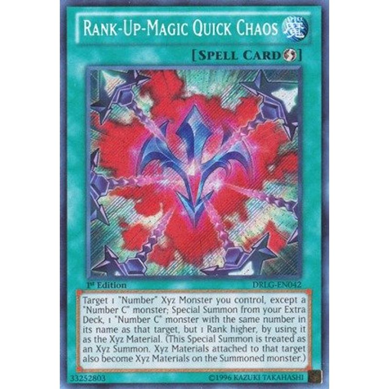 YU-GI-OH! - Rank-Up-Magic Quick Chaos (DRLG-EN042) - Dragons of Legend ...