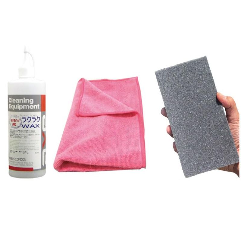 Compound Wax Easy WAX 16.9 fl oz (500 cc) Special Sponge Fiber Wess ...