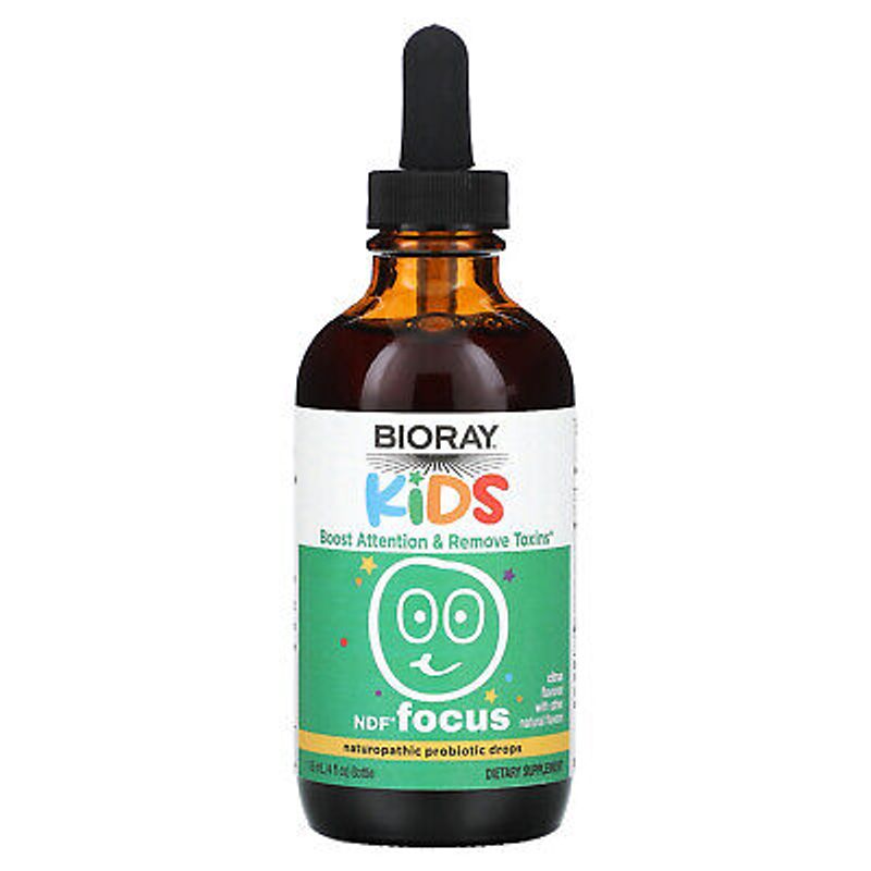 Kids, NDF Focus, Citrus, 4 fl oz (118 ml) - Online Marketplace ...