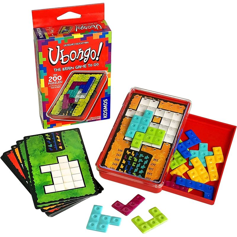 Ubongo The Brain Game to Go | Thames & Kosmos | Fast-Paced, Addictive ...