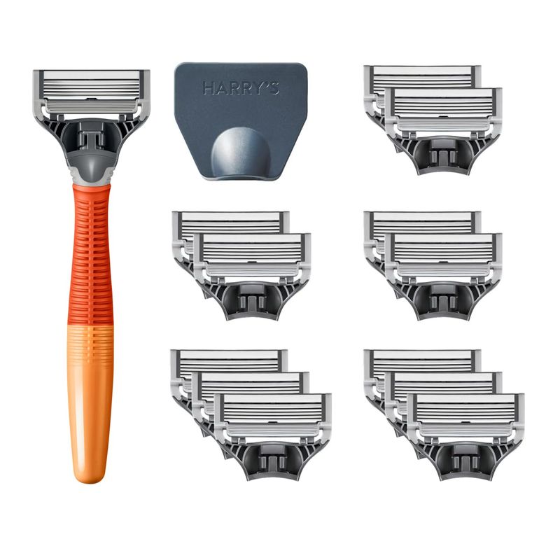 Harry's Razors for Men - Men's Razor + 13 Razor Blade Refills, 5 Blade ...