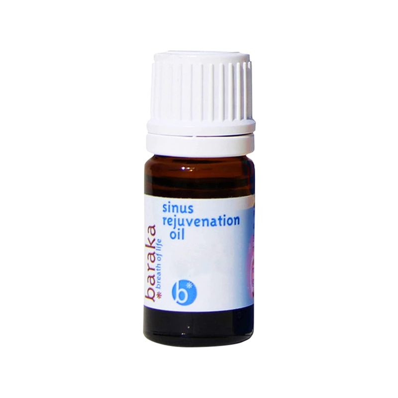Baraka Sinus Rejuvenation Oil - A Powerful Blend of 6 Organic Essential ...
