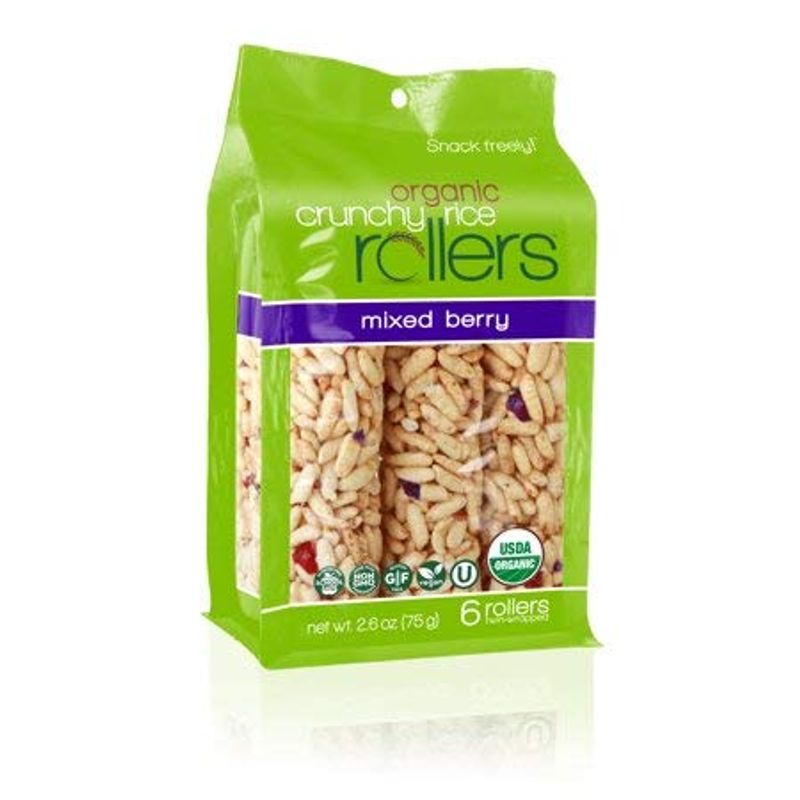 Bamboo Lane Crunchy Rice Rollers, Mixed Berry, 6 Ct (Pack Of 3 ...