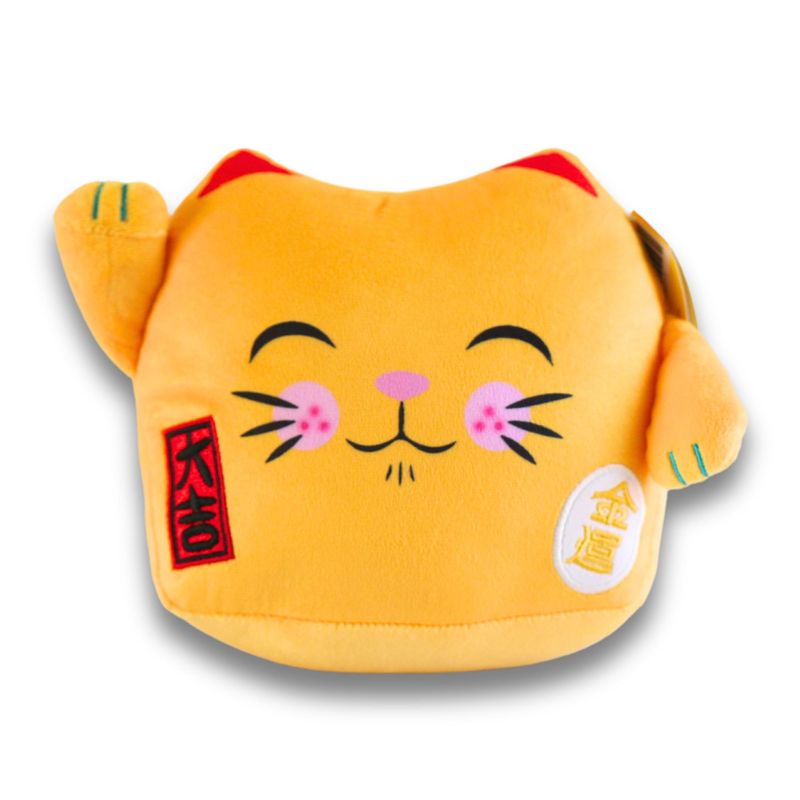 Maneki Neko Lucky Cat Official 8" Plush, Cute Stuffed Animal Anime ...
