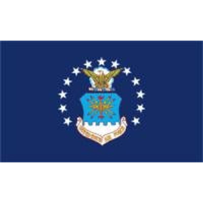 NEOPlex Economy 3' X 5' Military Flag - Air Force Standard Blue ...