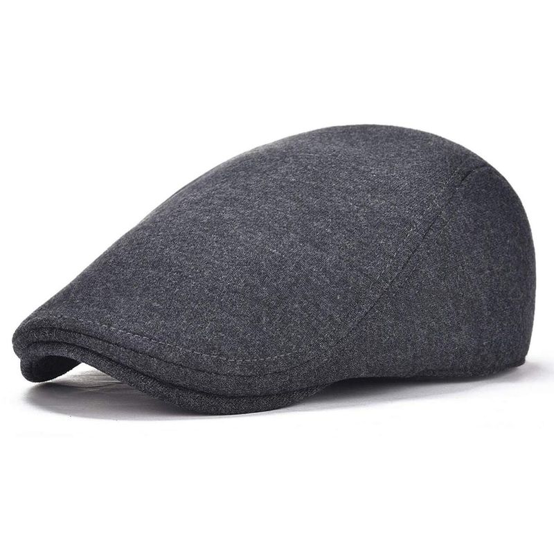 NALITARE Men's Cotton Flat Ivy Gatsby Newsboy Driving Hat Cap (Dark Grey) - Online Marketplace ...