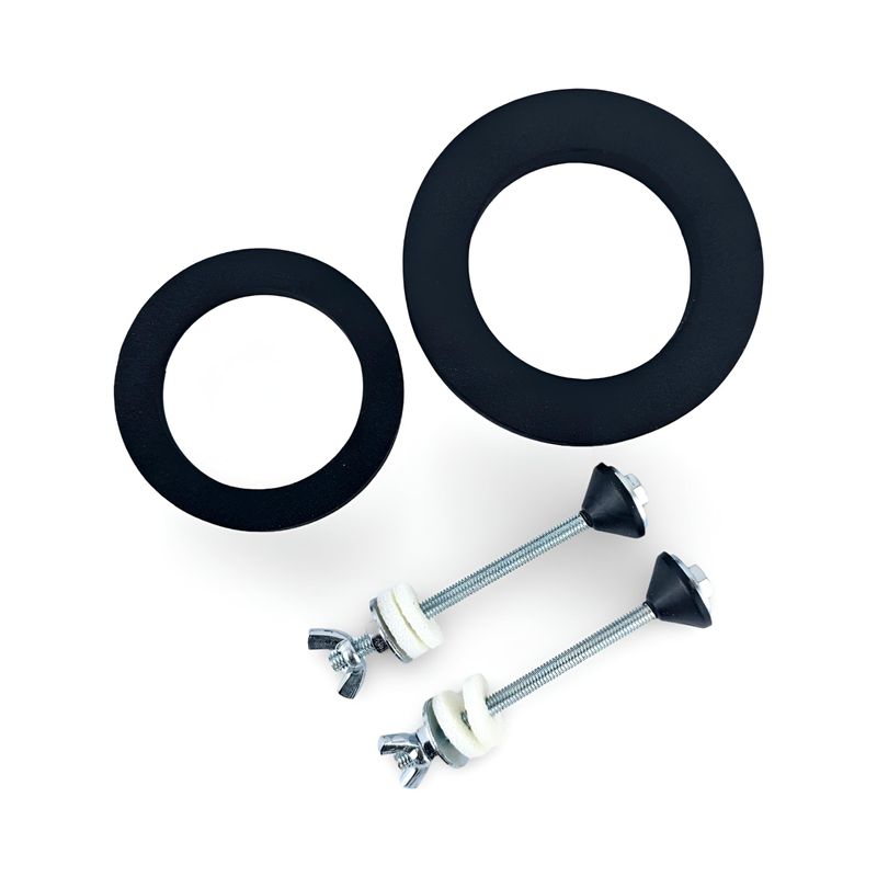 Leaking Toilet Cistern Repair Kit - Close Coupling Tank Pan Fixing Kit ...