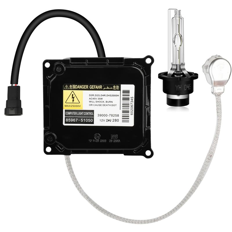 85967-24010 HID Headlight Ballast w/Igniter & D4S Bulb for Lexus ES300h ...
