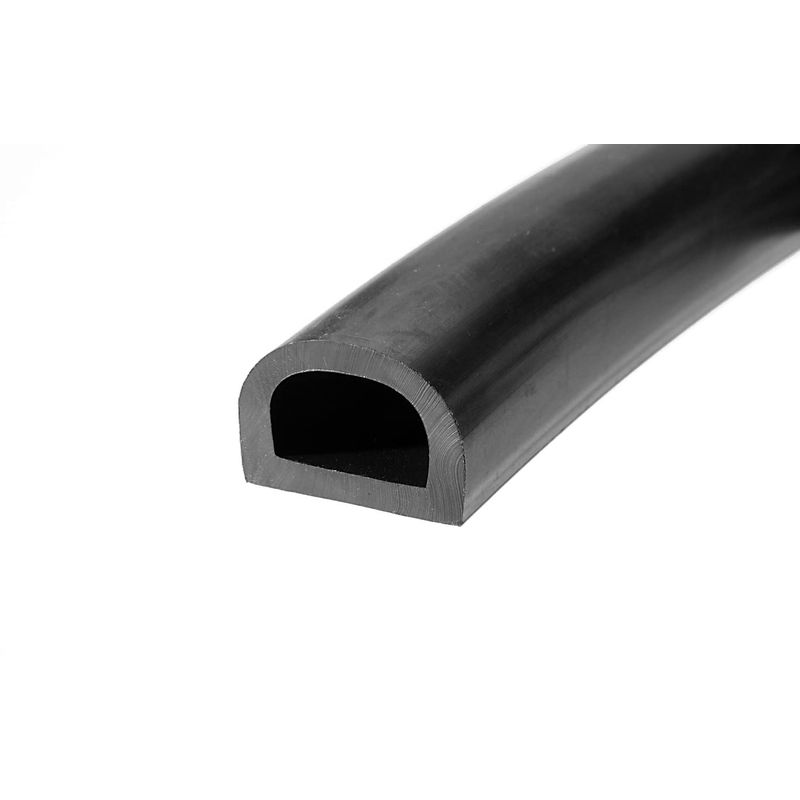 Seals Direct Boat Marine Rubber EPDM Rubbing Strake D Fender Section ...
