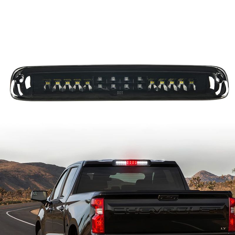 Nilight Third Brake Light Tail High Mount 3rd Stop Cargo Reverse LED ...