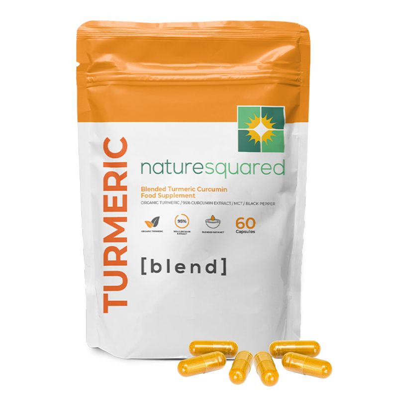 NATURE SQUARED Turmeric [Blend]: Premium Turmeric (2335mg) and Black ...