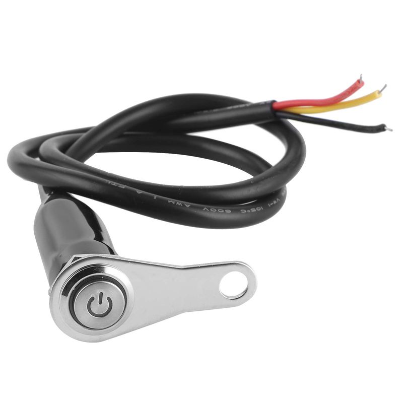 Motorcycle Handlebar Switch 12V Stainless Steel Motorcycle Handlebar ...