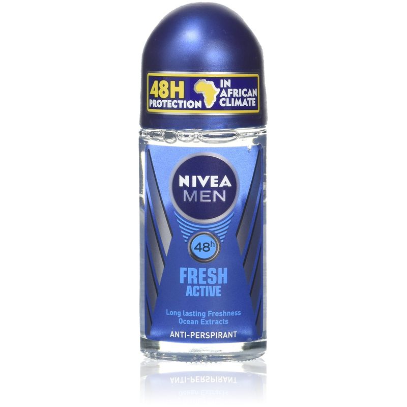 Nivea Fresh Active For Men By Nivea Roll-On Anti-Perspirant 50ml ...