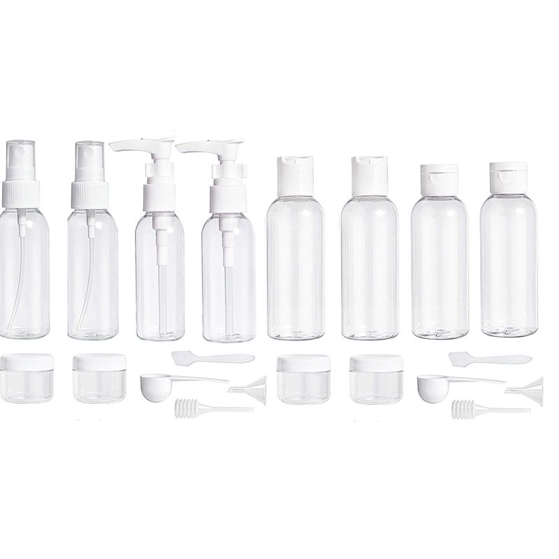 ShaniTech Pack of 20 Pcs Leak Proof Refillable Air Travel Size Liquid ...