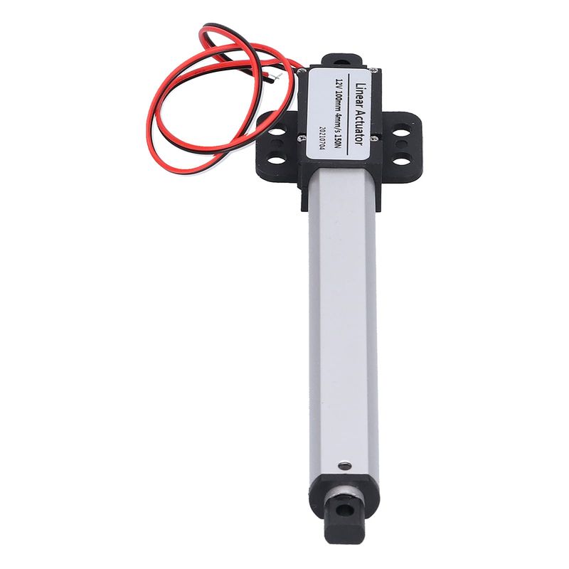 Mini Electric Linear Actuator, 100mm Stroke 12V Input Linear Motion ...