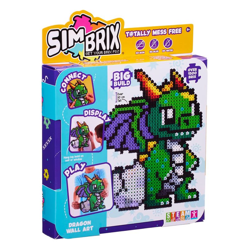 Simbrix 08249 Big Builds Dragon 1500+ brix crafts toys for boys and ...