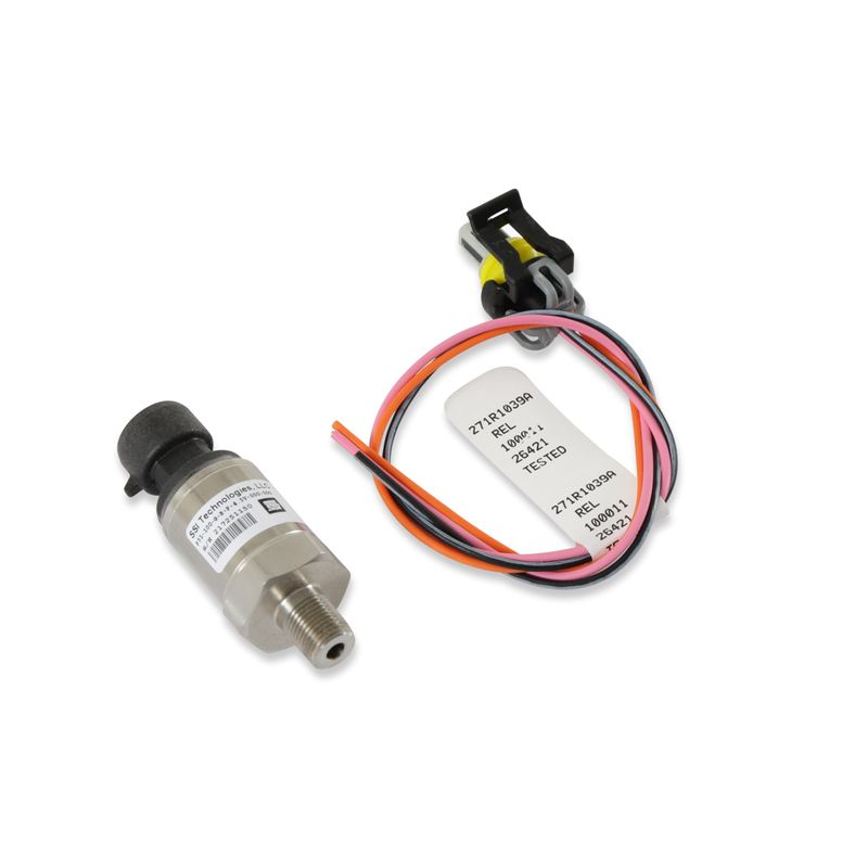 Holley EFI 554-102 100 PSI Stainless Pressure Sensor - EveryMarket