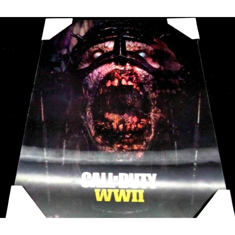 Call Of Duty WW2 Picture Zombie Lenticular Art Print 8x10 Halographic ...