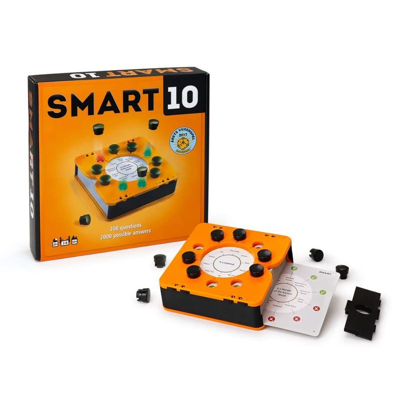 Smart 10 Pass and Play Trivia Game | Perfect Family Board Game ...