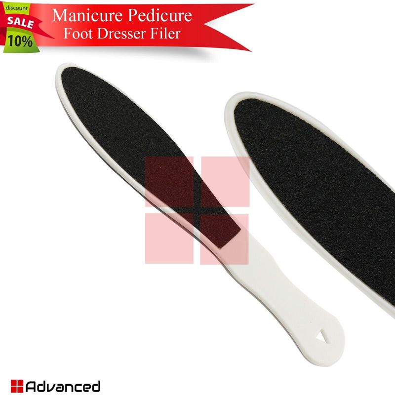 Pedicure Foot Filer Rasp Callus Remover Hard & Dry Skin Scrubber Feet ...