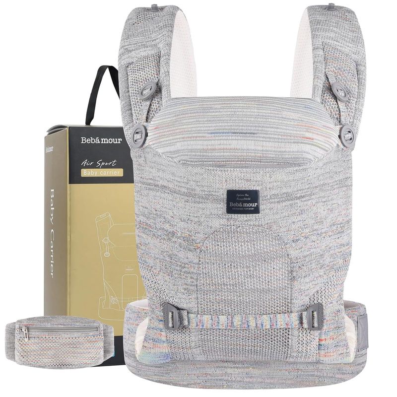 Bebamour Baby Carrier, Baby Carrier, 3-Way Ergonomics, Forward Facing ...