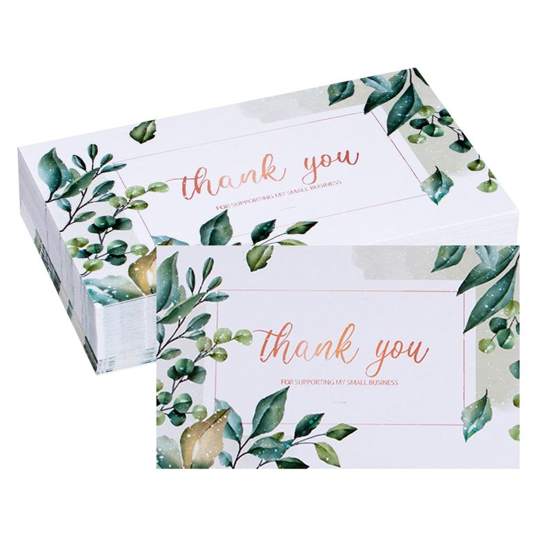 50Pack Thank You Cards Watercolor Thank You Card watercolor Designs ...