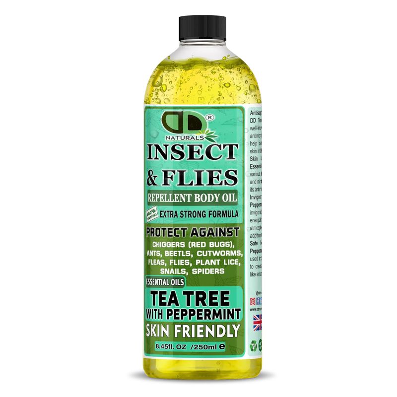 Insect Repellent with Tea Tree & Peppermint Essential Oil Repellent ...