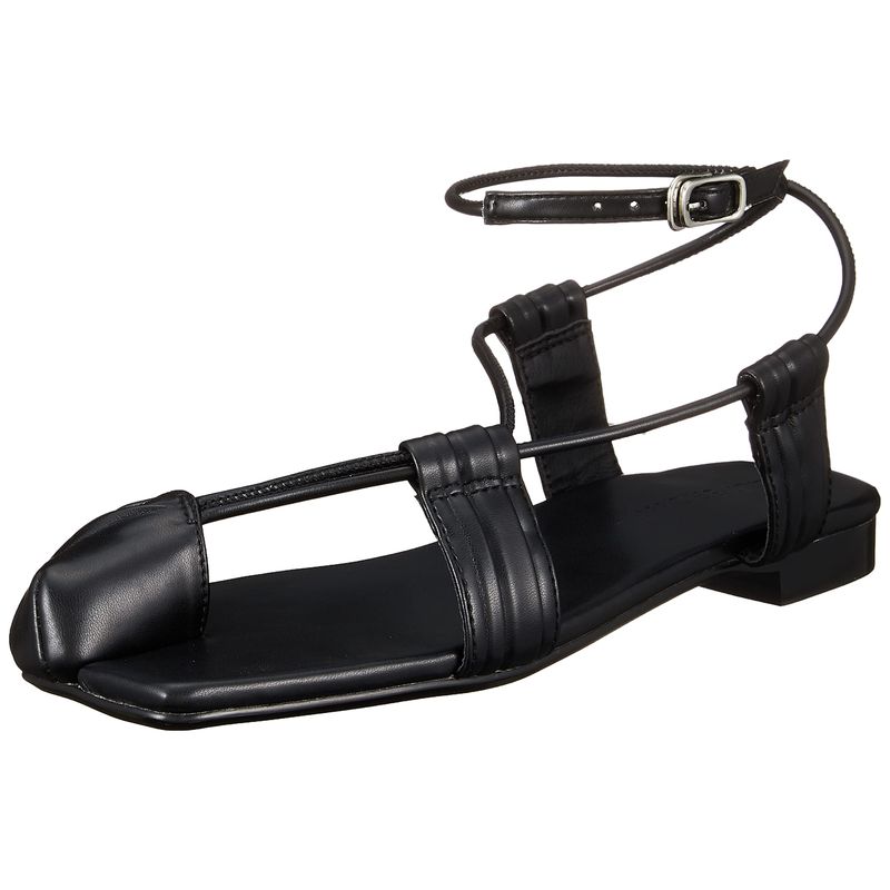 Lily Brown LWGS222329 Women's String Thong Sandals, Black - Online ...