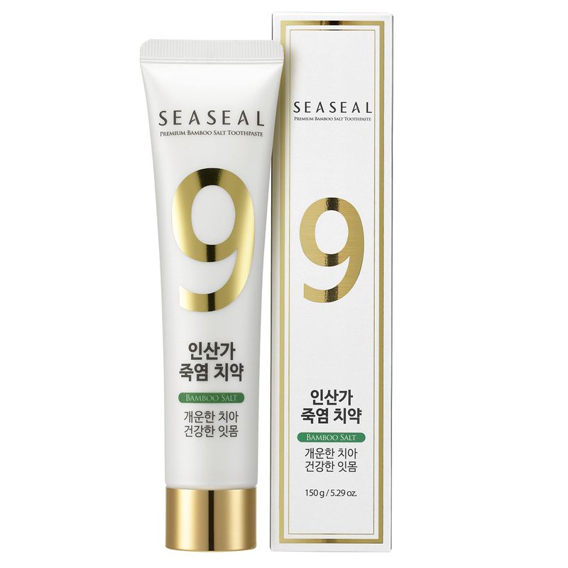 Seaseal Bamboo Salt Toothpaste, with Korea's No.1 9 Times Baked Bamboo ...