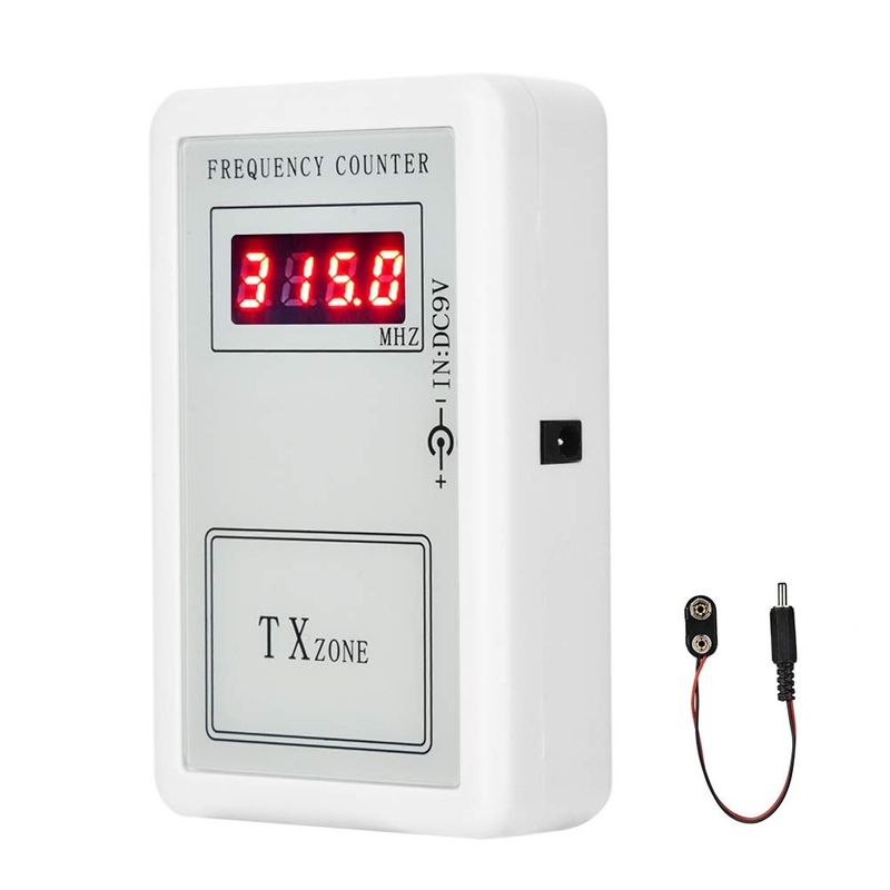 Handheld Digital Frequency Meter, 250-450 MHZ Handheld Digital ...