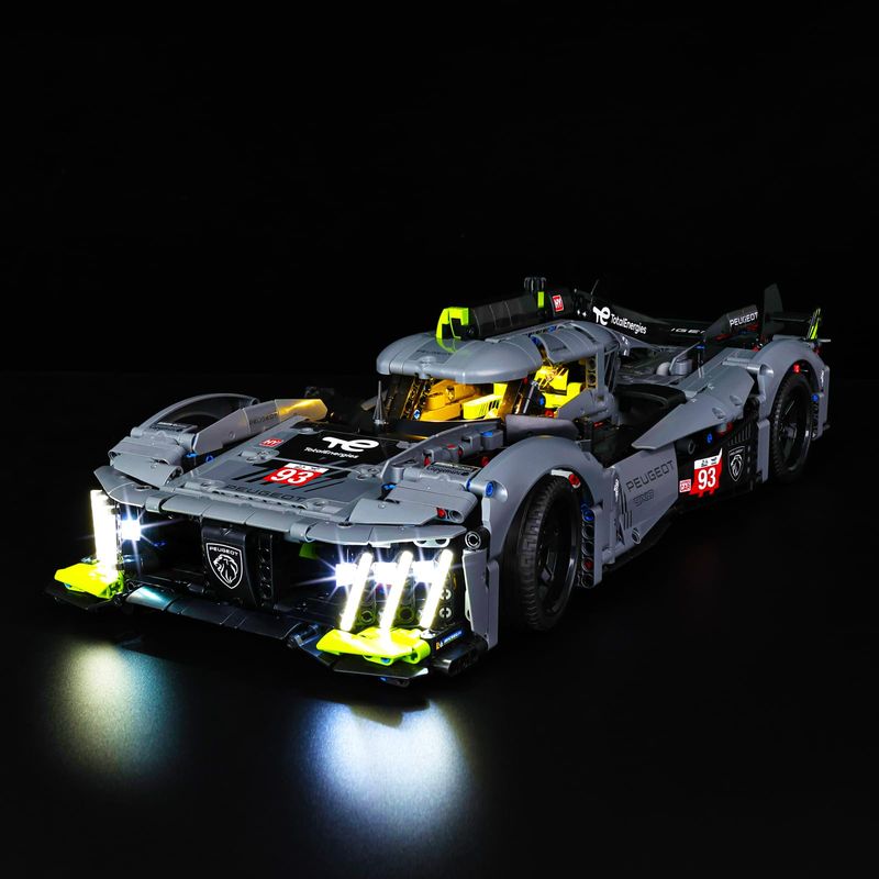 BrickSoul Led Light Kit for Lego Technic Peugeot, Compatible with 42156 ...