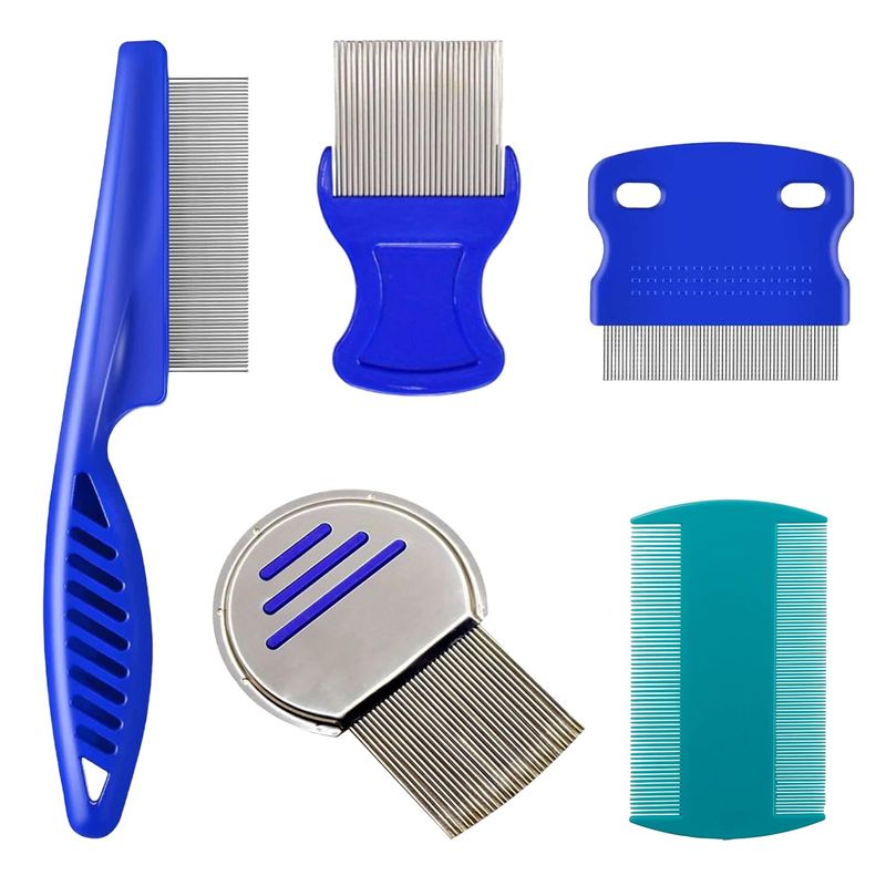 Kumoi Lice Comb 5 Set (Suitable for All Hair Types and Lengths) Extra ...