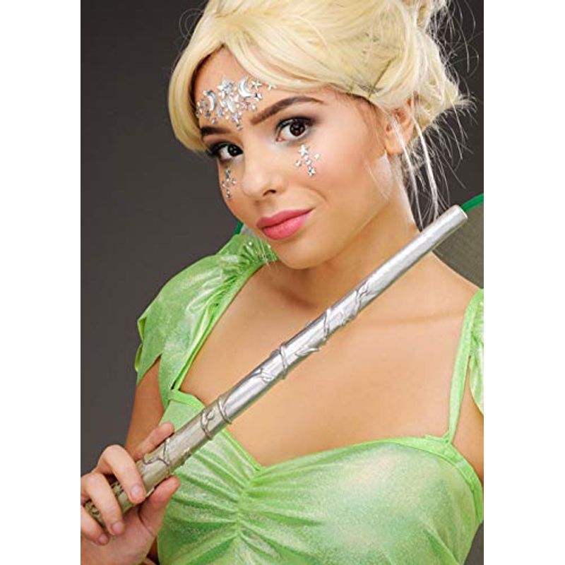 Tinker Bell Style Silver Fairy Magic Wand - EveryMarket