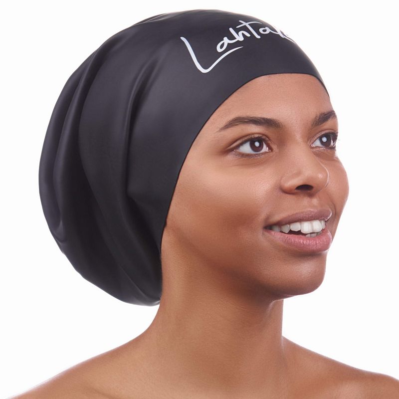 Long Hair Swim Cap - Swim Caps Cool - Stylish Swim Cap for Braids ...