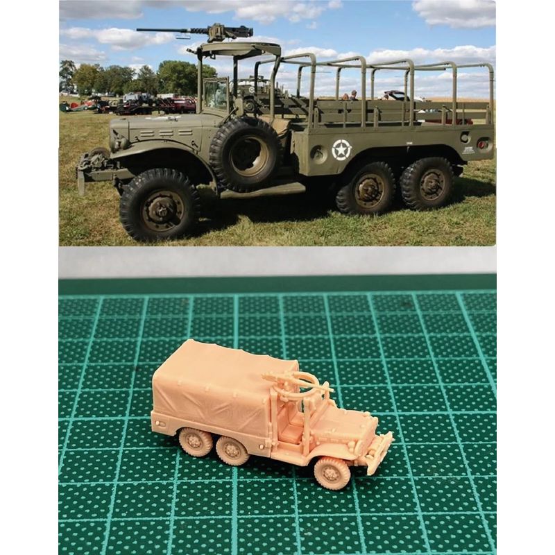 1/144 WWII USA Dodge WC63 Truck (fine detail) Resin Kit - Online ...
