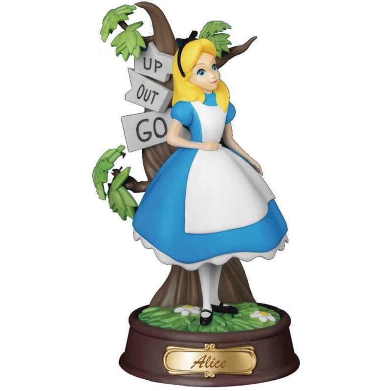 Beast Kingdom Alice im Wunderland Mini Diorama Stage PVC Statue Alice ...
