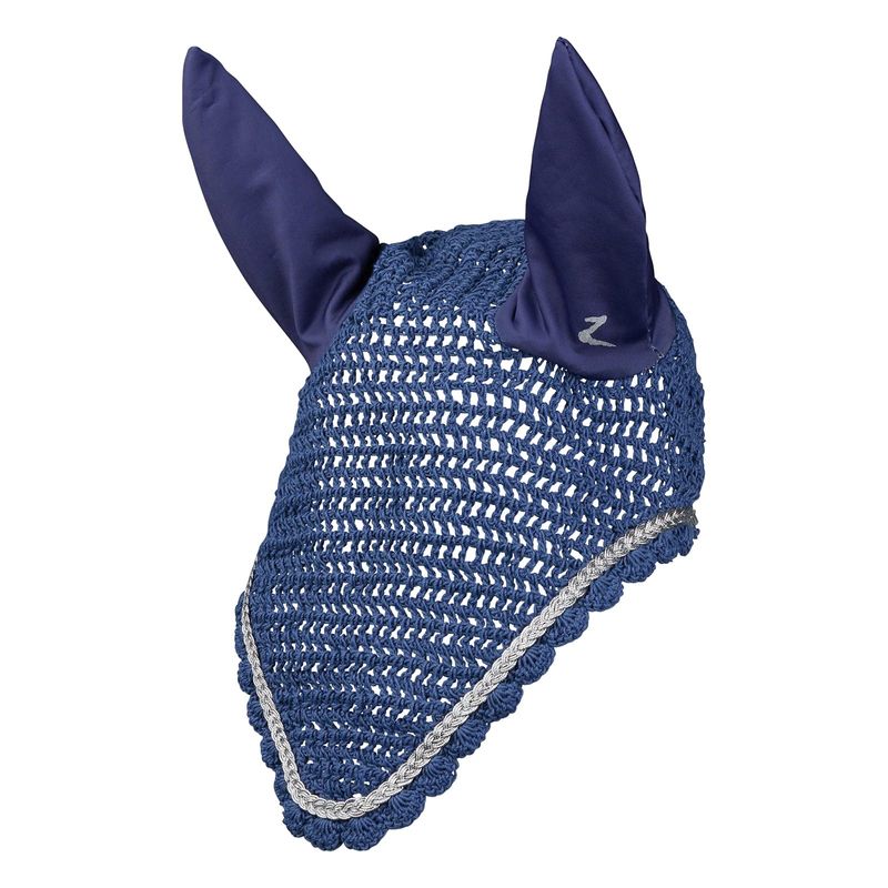 HORZE Glarus Crochet Noise Reduction Insect Protection Horse Ear Net ...