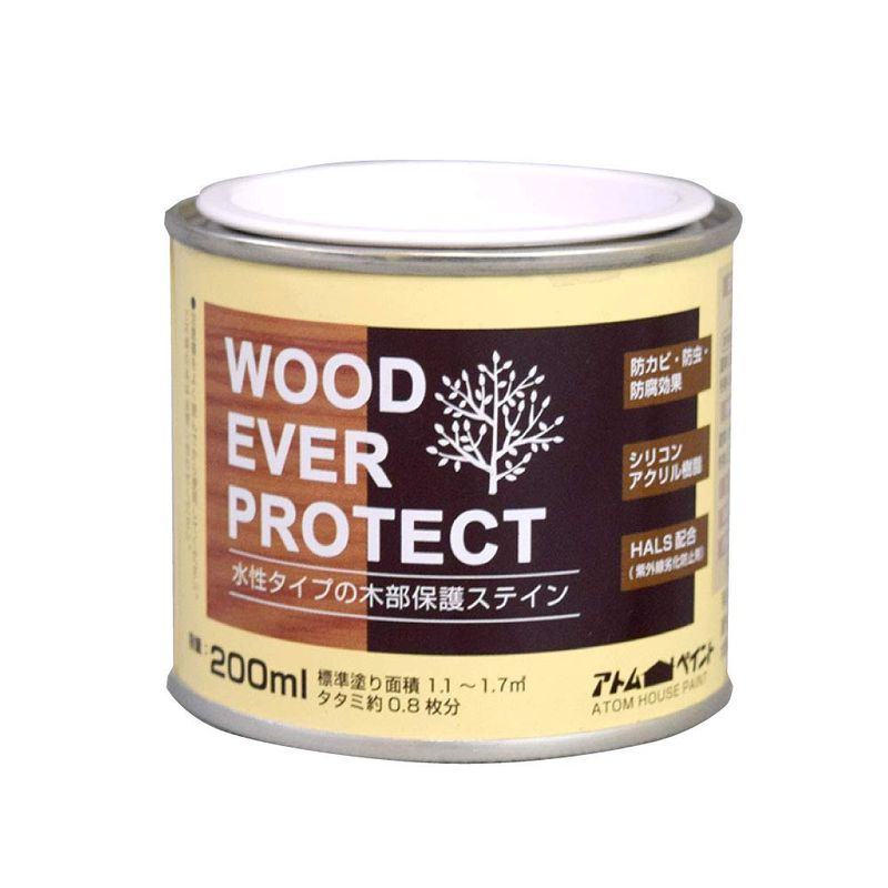 Water-based Wood Ever Protect (Wood Stain) 7.8 fl oz (200 ml) - Online ...
