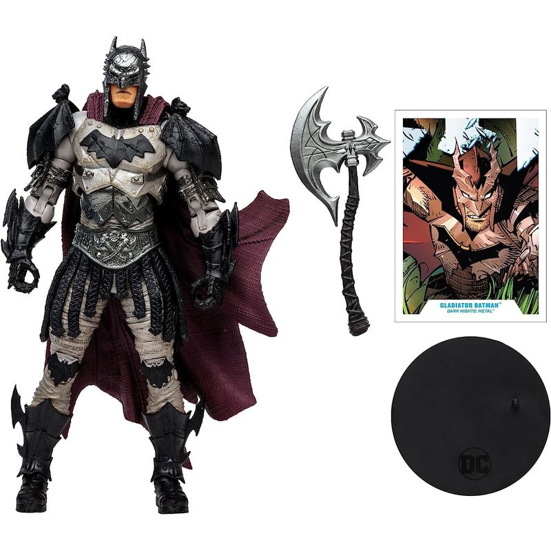 DC Multiverse - Dark Nights: Metal - 7" Gladiator Batman Action Figure ...