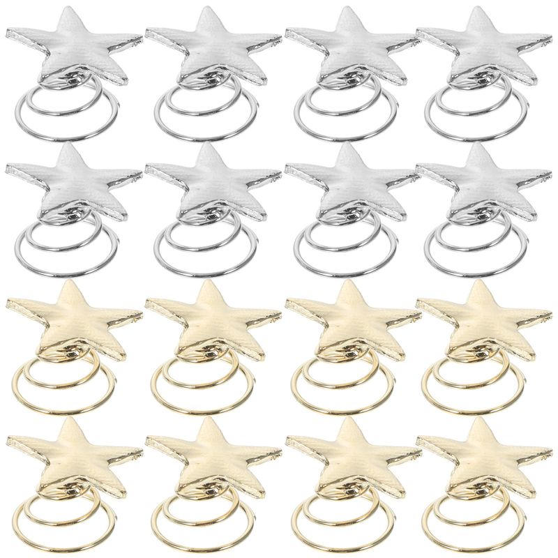 FRCOLOR Swirl Hair Twists Coils, 20pcs Spiral Hair Pins Star Hair Pins ...