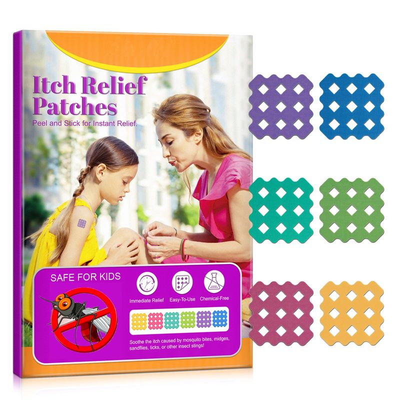 Bite and Sting Relief,Insect Bite Patch for Mosquitos, Ticks, Midges ...